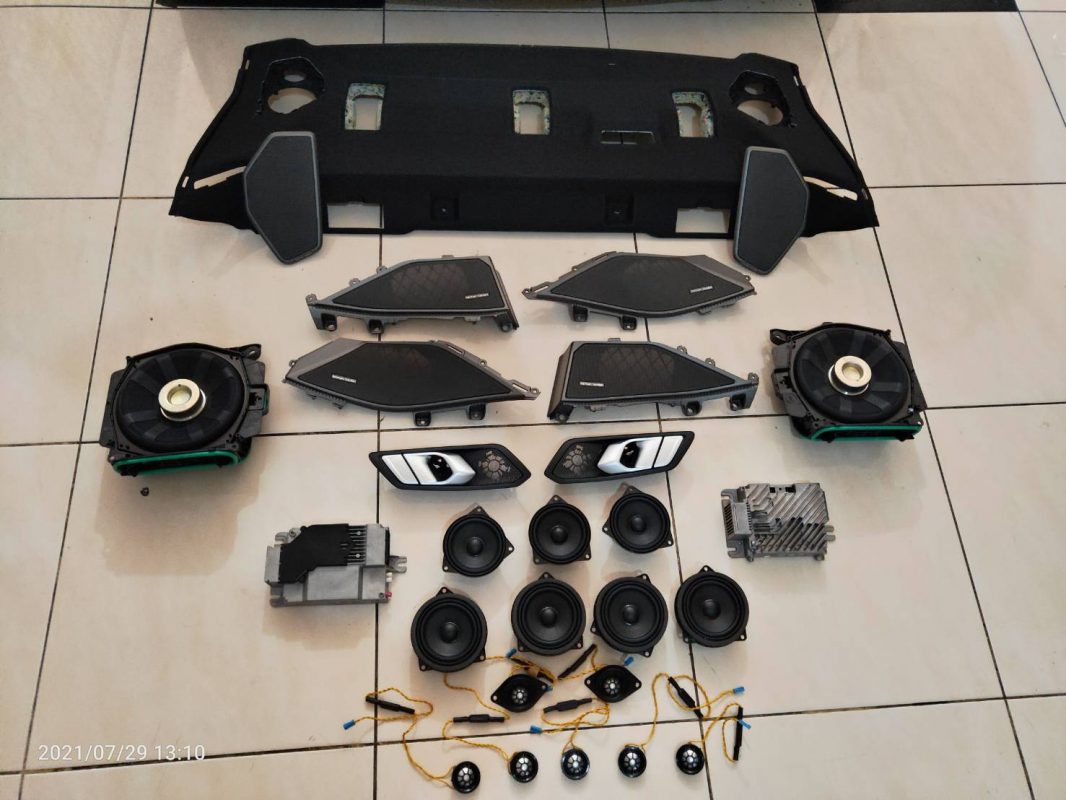 BMW G20 Harman Kardon Top Hi-Fi 16 Loudspeaker Audio sound system ...